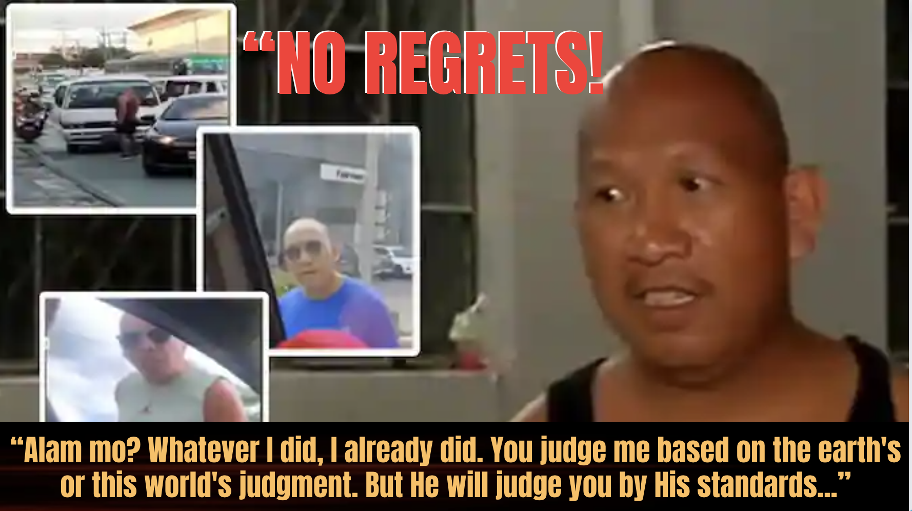 ‘Bald’ Man Involved in Triple Road Rage Incidents Speaks Out: No ...