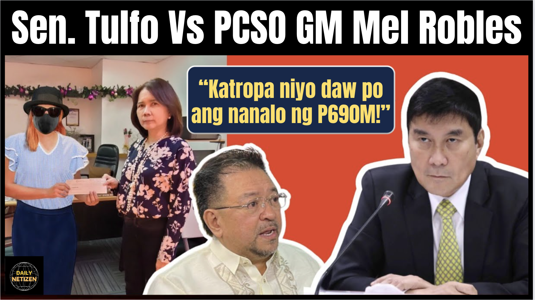 Sen Tulfo Accuses PCSO GM Robles In an In-Your-Face Allegation ...