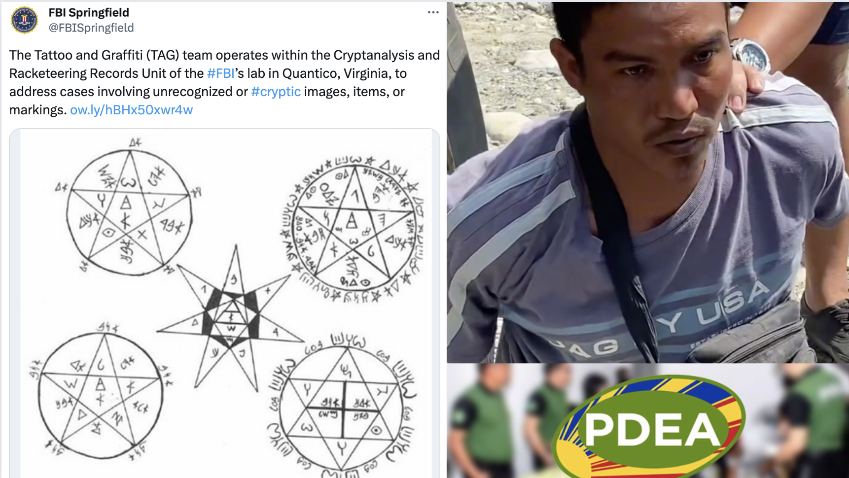 Op-Ed: The Enigmatic FBI TAG Team and PDEA’s Tattoo Inquiries During ...