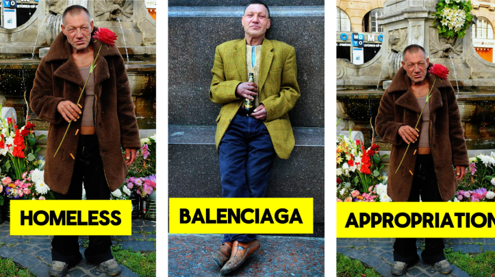 Meet the Homeless Man Who Inspired Top Fashion Brands Like Balenciaga ...